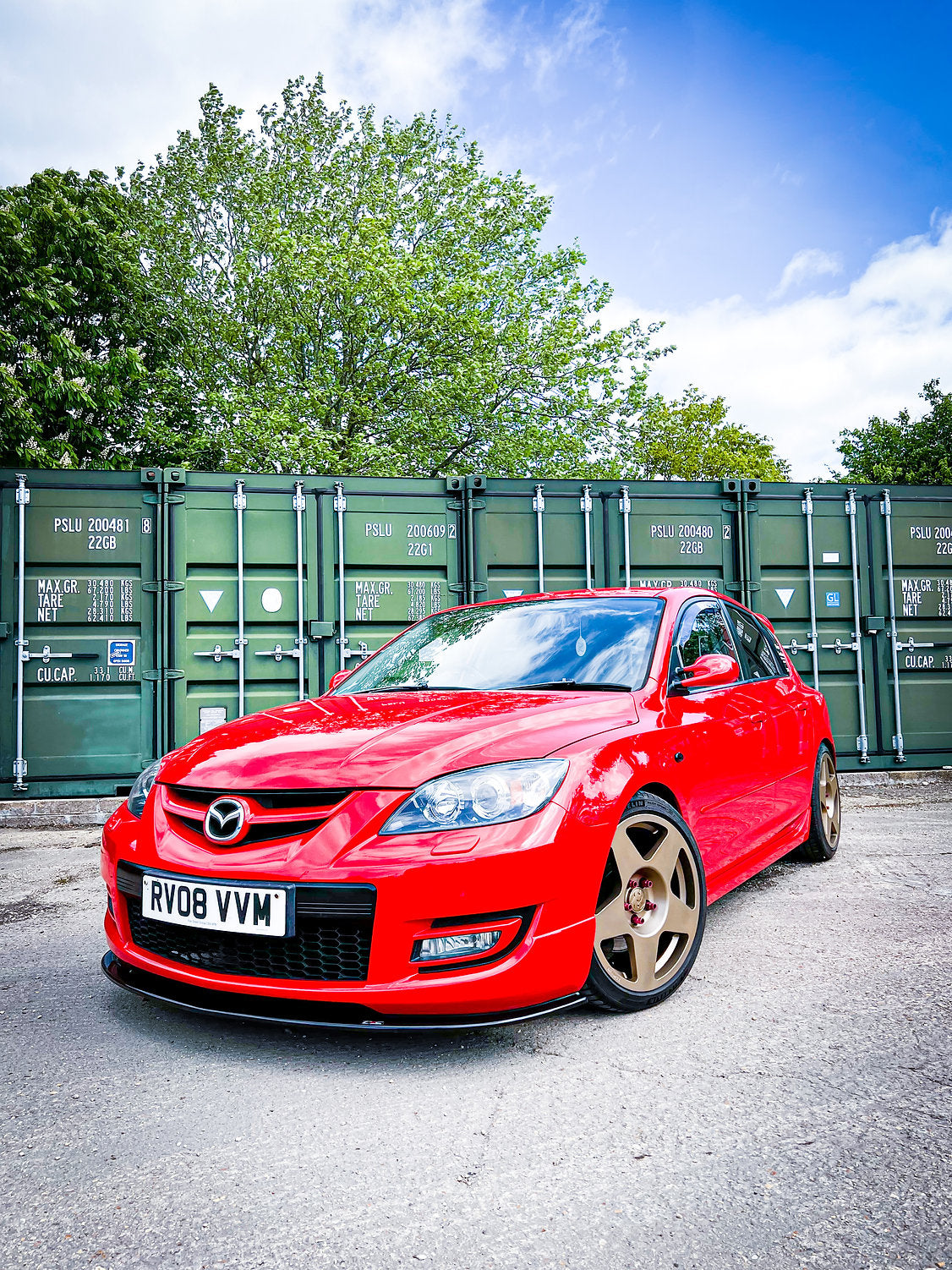 Mazda 3 MK1 MPS - Front Splitter – TMC Motorsport