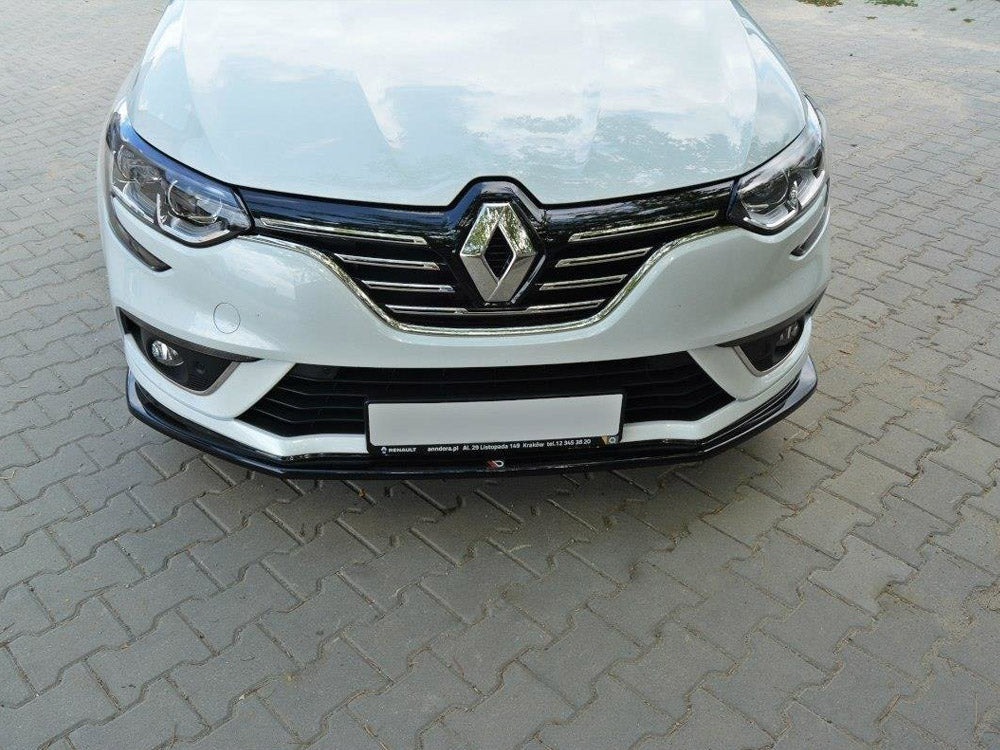 Maxton Design Front Splitter Renault Megane MK4 Hatchback (2016-UP ...