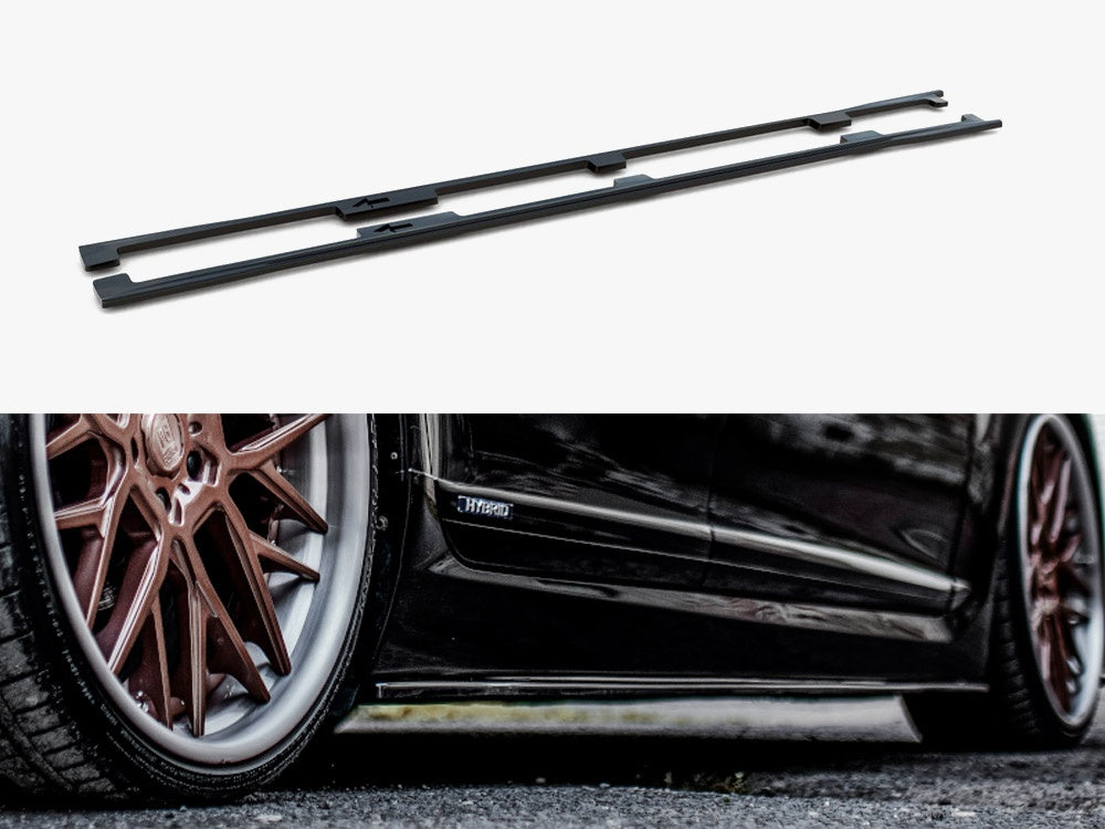 Maxton Design Side Skirts Diffusers Lexus LS Long Wheelbase MK4 Faceli ...