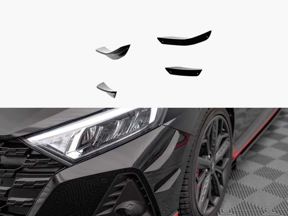 Maxton Design Front Bumper Wings (Canards) Hyundai I20 N Mk3 – TMC ...