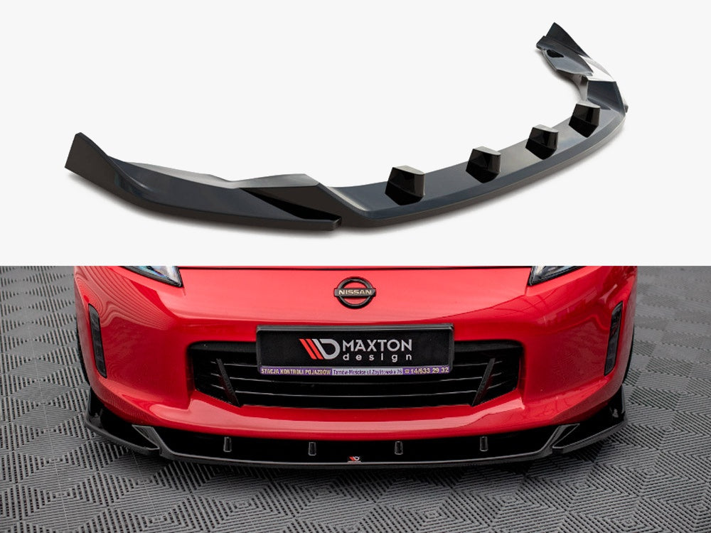 Maxton Design Front Splitter V.2 Nissan 370Z Facelift (2012-2020) – TMC ...