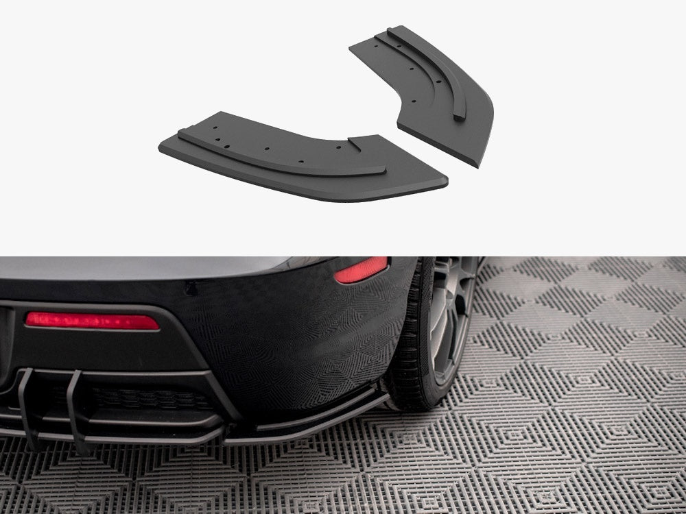 Maxton Design Street PRO Rear Side Splitters Mazda 3 MPS Mk1 US-Spec V ...