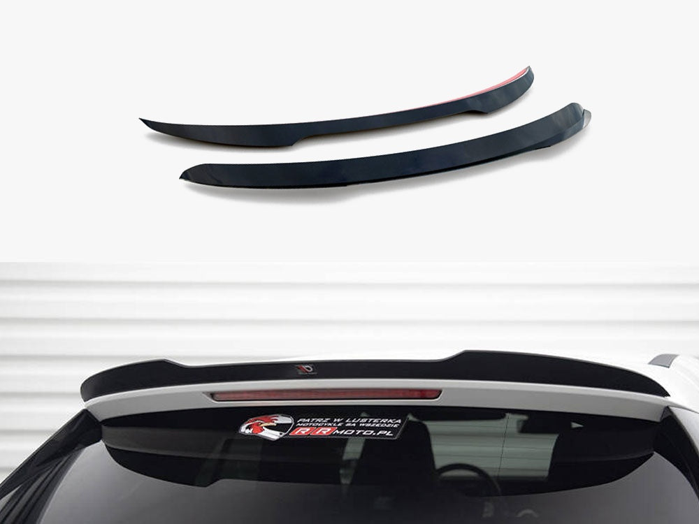Maxton Design Spoiler CAP Mercedes-Benz CLA Shooting Brake AMG-Line X1 ...