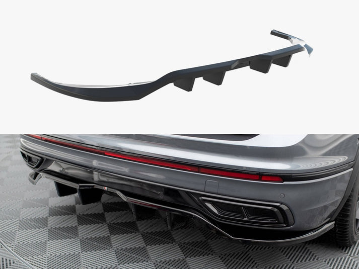 Maxton Design Rear Splitter (Vertical Bars) Volkswagen Tiguan Allspace ...