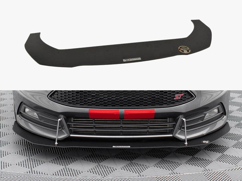 Maxton Design Racing Front Splitter V.1 Ford Focus ST Mk3 FL – TMC ...
