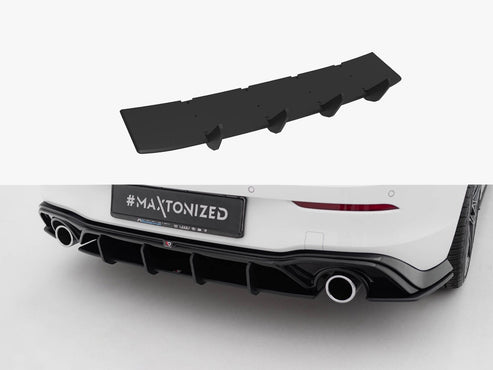 Maxton Design Street PRO Rear Diffuser V.5 Volkswagen Golf GTI Mk8 ...
