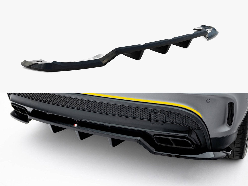 Maxton Design Rear Splitter (Vertical Bars) V.2 Mercedes-Benz GLA 45 A ...
