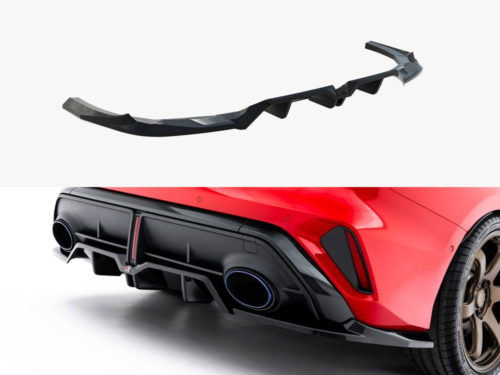 Maxton Design Rear Splitter (Vertical Bars) V.1 Audi RS3 Sedan 8Y Face ...