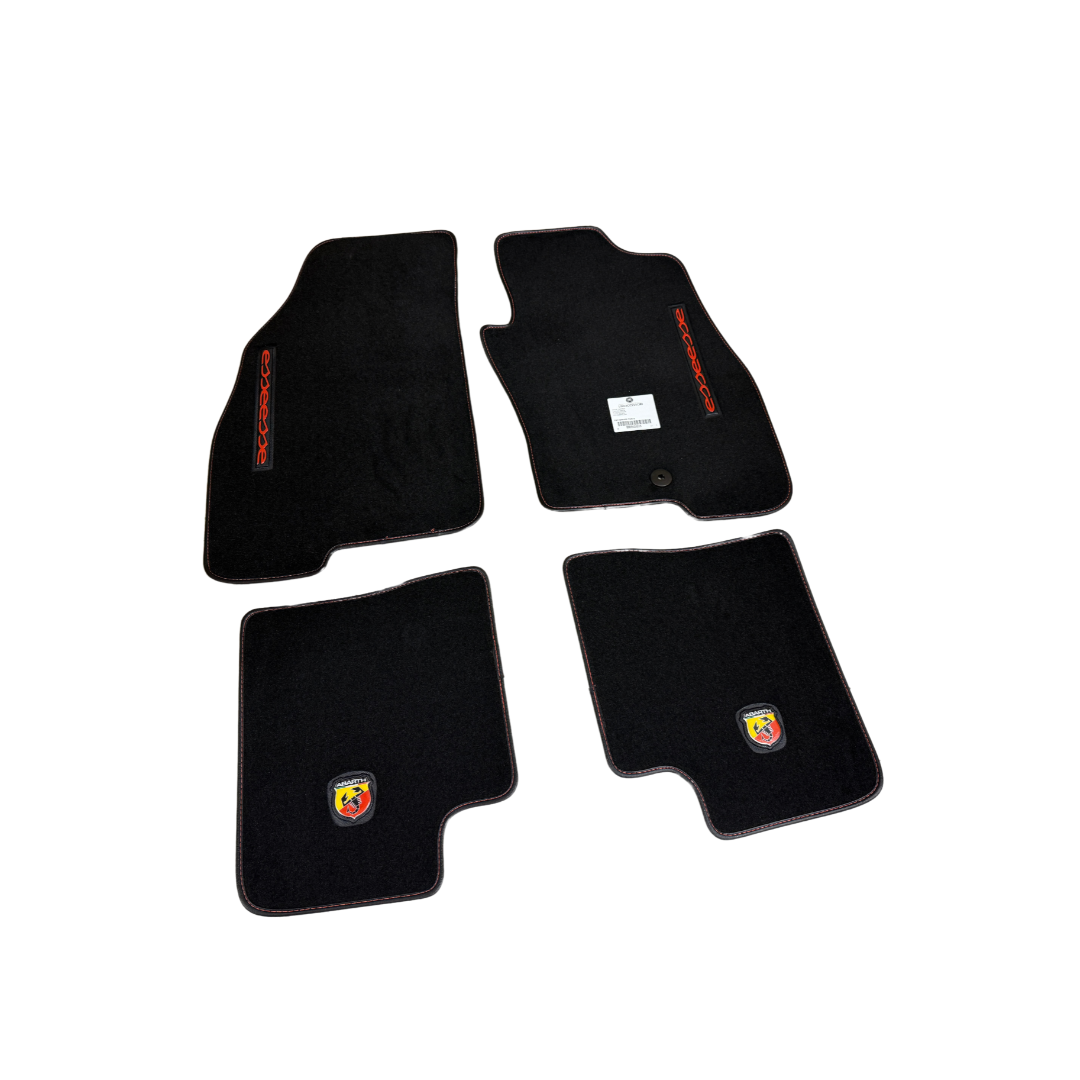 Genuine Abarth Carpet Mat Set - Punto Abarth esseesse - 59107013 (RV ...