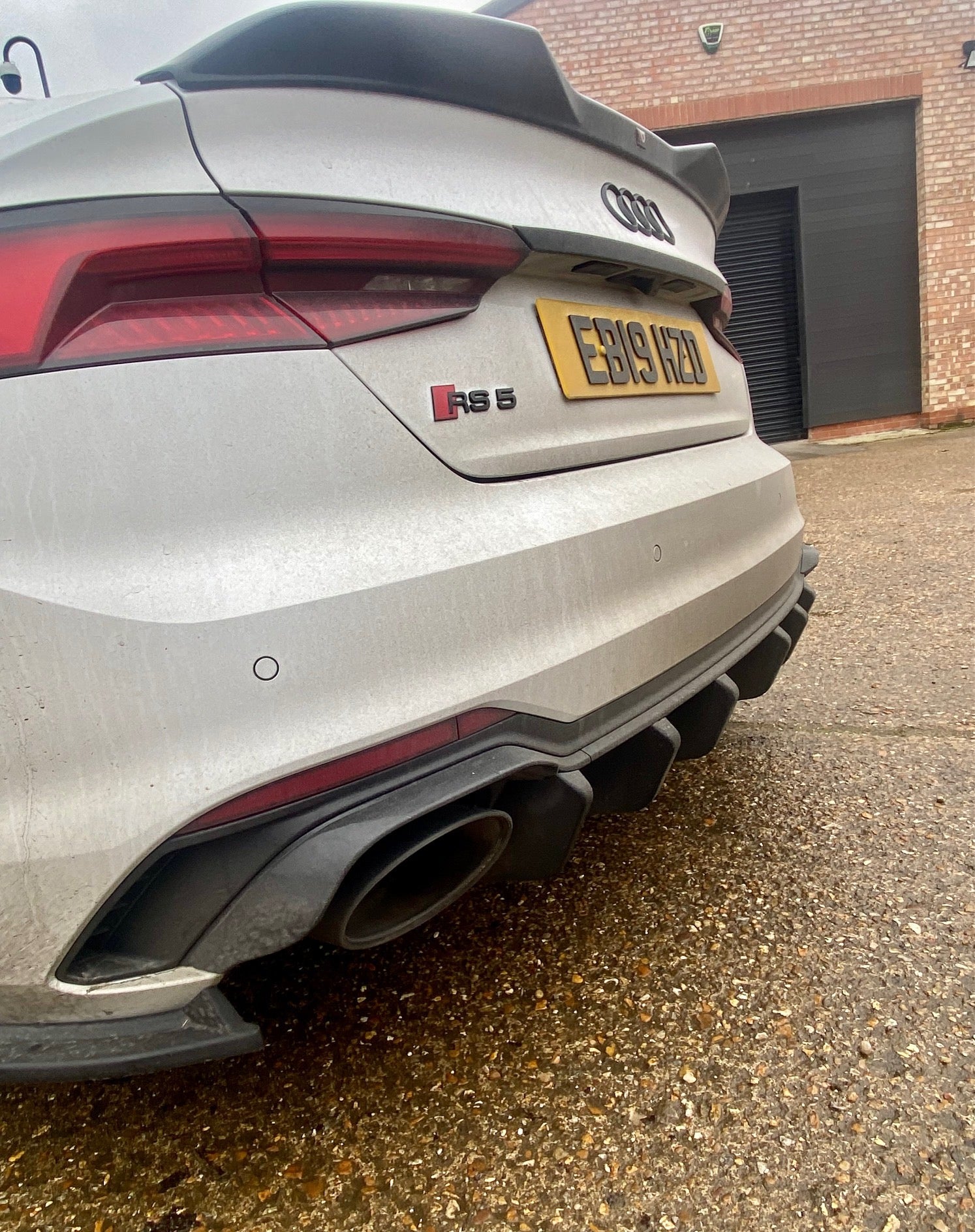 Audi RS5 B9 Sportback - Rear Diffuser Extensions – TMC Motorsport