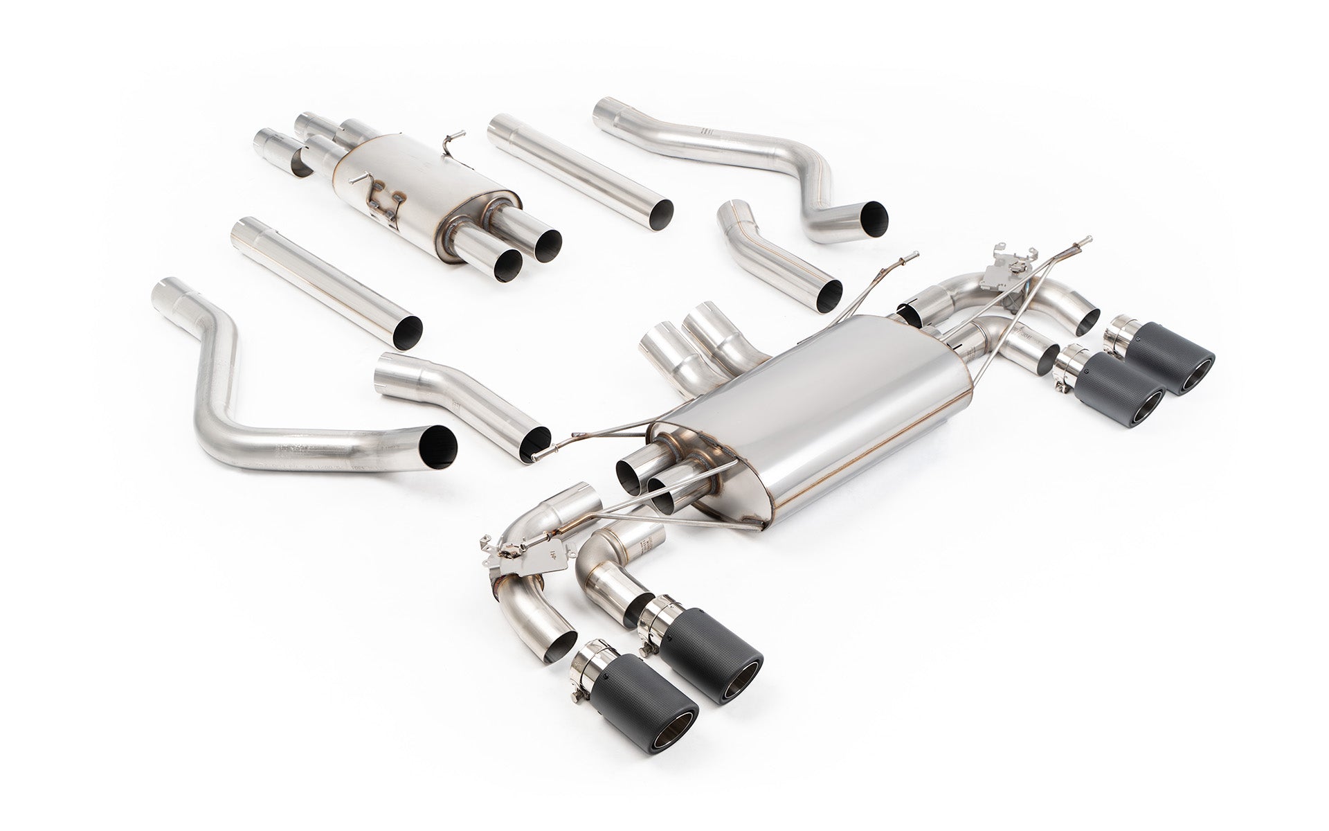 Milltek Land Rover Defender 130 5.0 V8 - Resonated Valved OPF/GPF Back ...