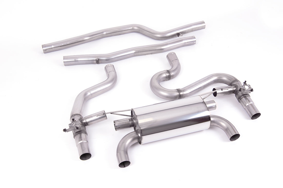 Milltek BMW F87 M2 Comp - Equal Length GPF/OPF Back Exhaust System wit ...