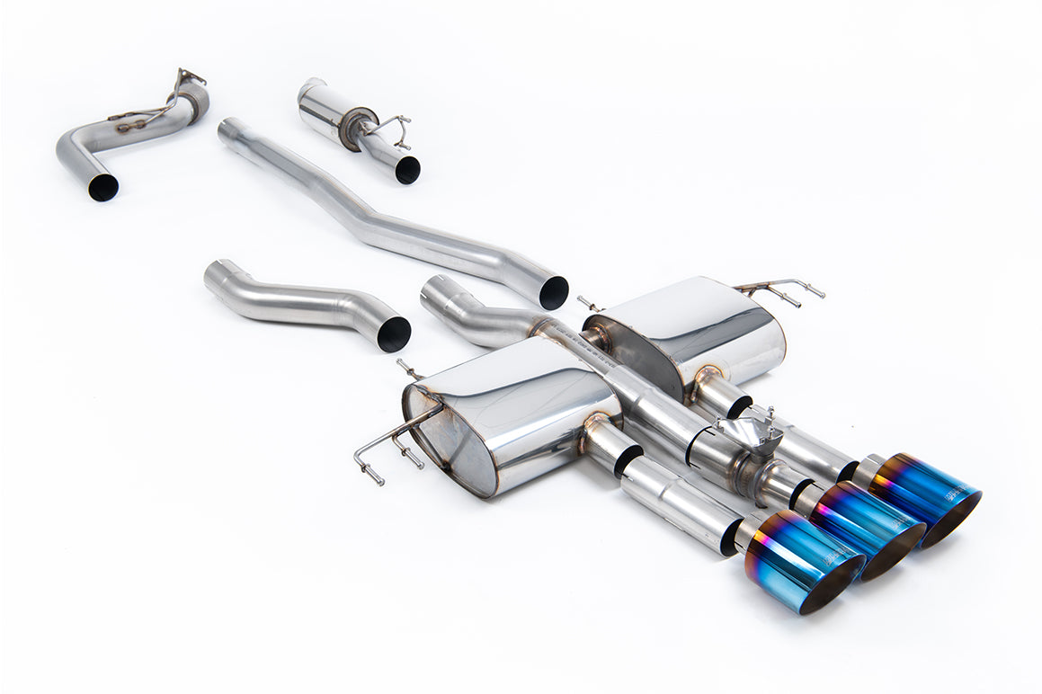 Milltek Honda Integra DE5 Type S - Part Resonated (Mid Volume) Cat-Bac ...