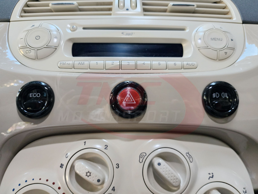 Abarth 500 / 595 / 695 Dashboard Button Surrounds - Various Options ...