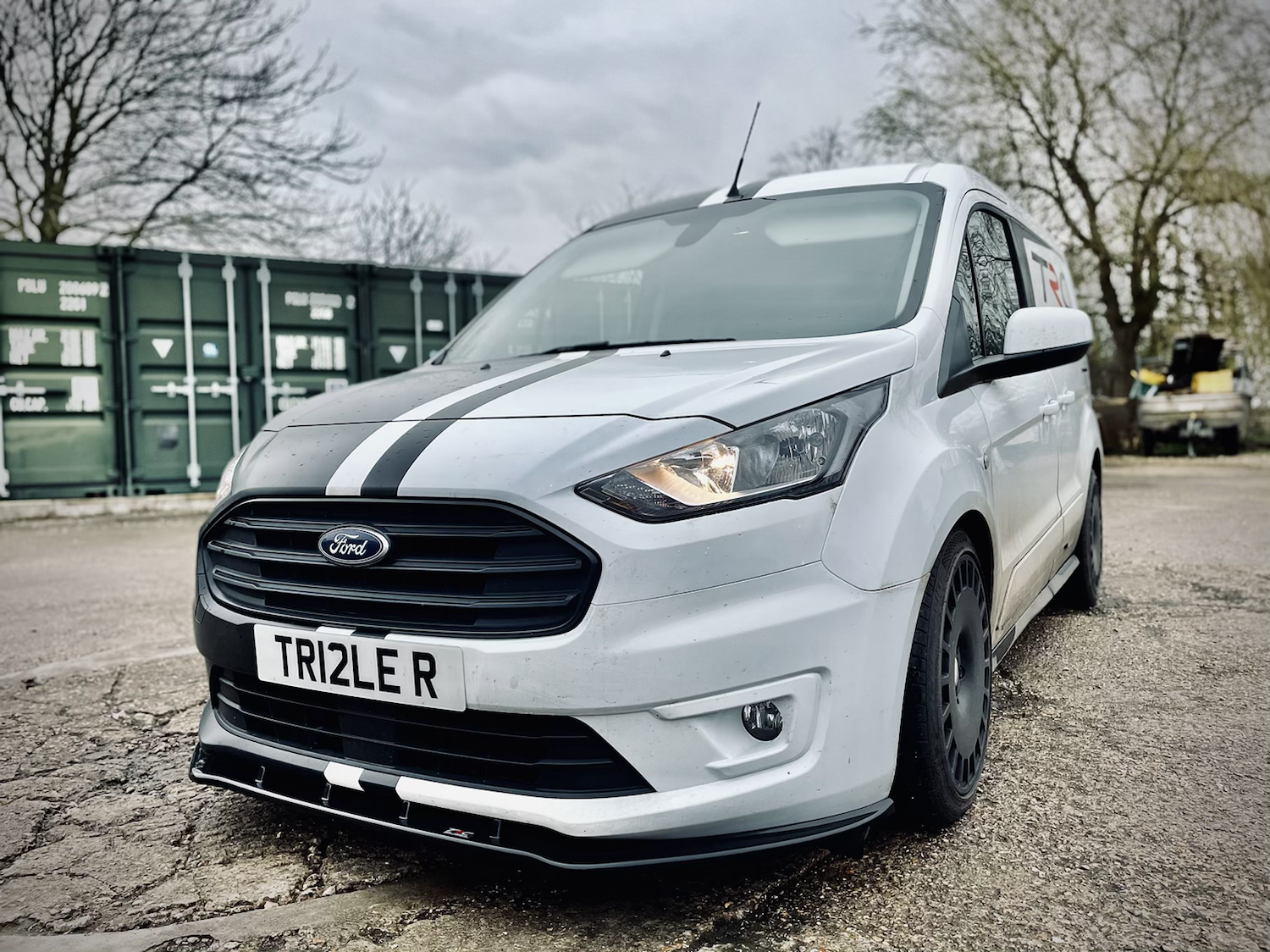 Ford Transit Connect MK2 Facelift Short Wheelbase - Front Splitter ...